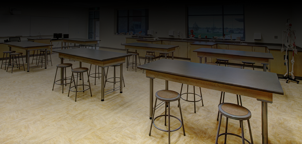 Customized Epoxy Resin Countertops For Labs | ResinTops